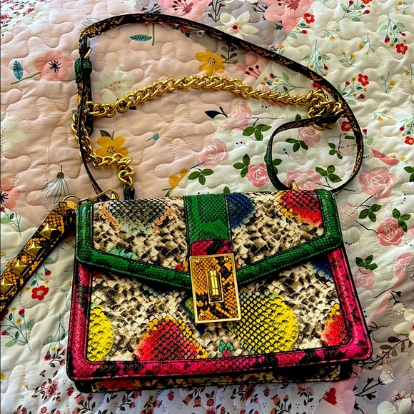 Bags | Colorful Snake Print Womens Bag Aldo | Poshmark